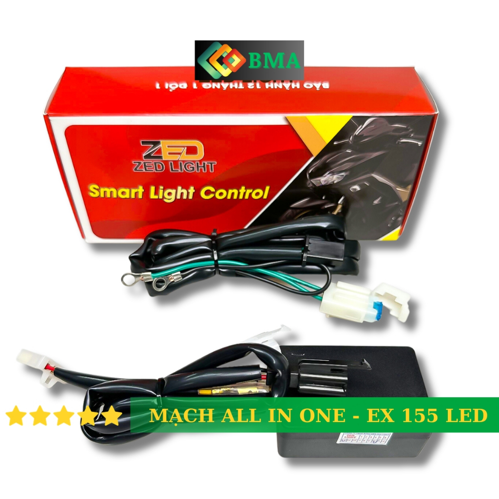 Mạch All in One EX 155 LED - Đa Chức Năng Passing Kèm Tắt Đèn Lắp Zin ( Bảo Hành 1 Năm ...