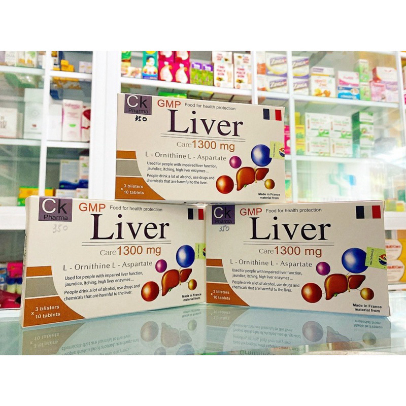 Bổ gan , giải độc gan Liver Care 1300mg,nhập khẩu Pháp | Shopee Việt Nam