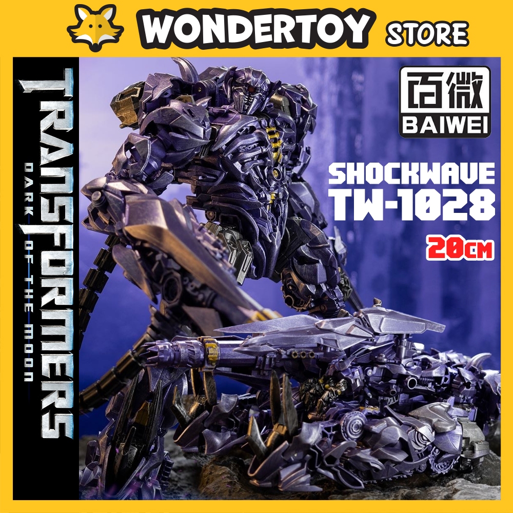 Mô Hình Hãng Baiwei Shockwave TW-1028 (SS56) Transformers DOTM Robot ...