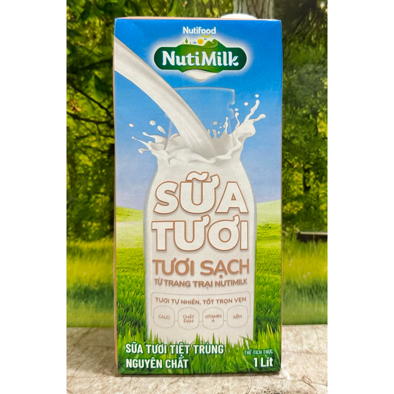 Sữa Tươi 100 điểm Nutimilk 1 lít | Shopee Việt Nam