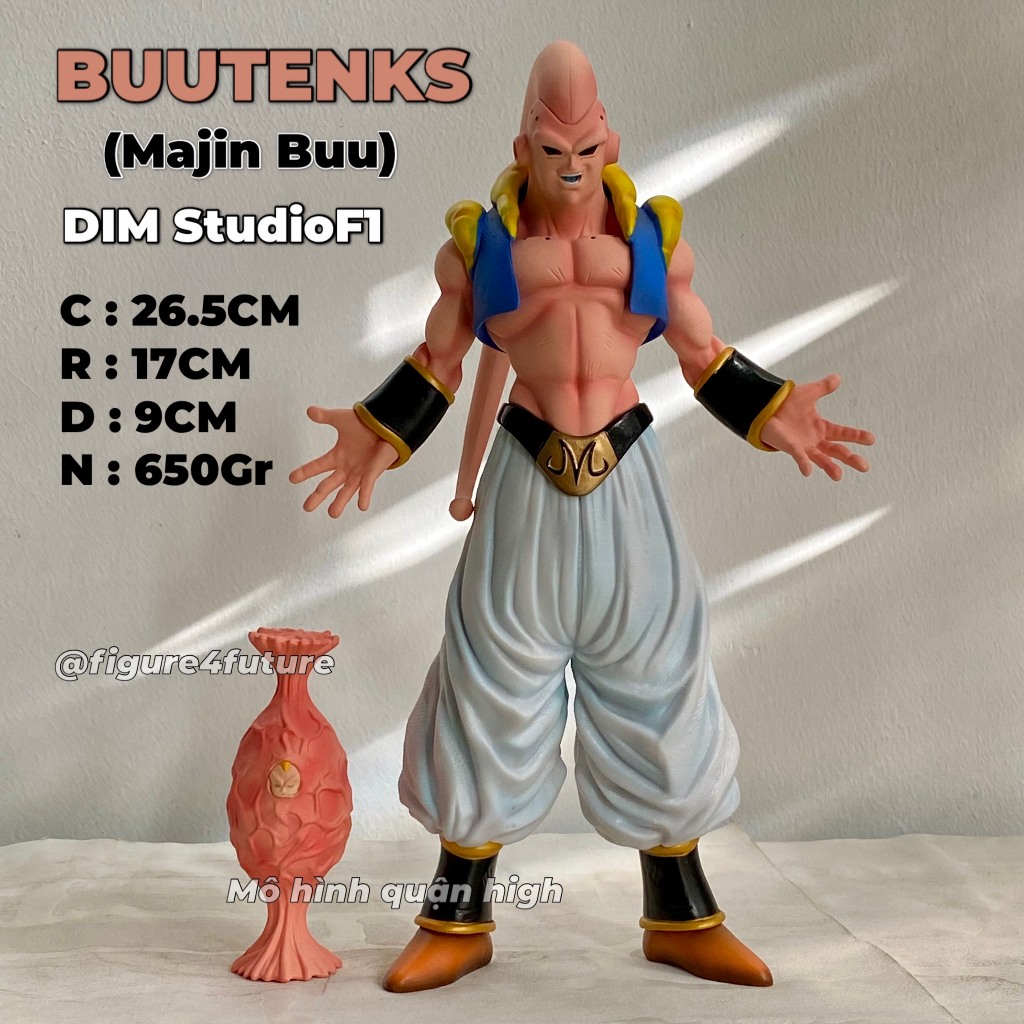 (Có sẵn) mô hình nhân vật majin Buu hấp thụ Gotenks - mô hình Buutenks ...