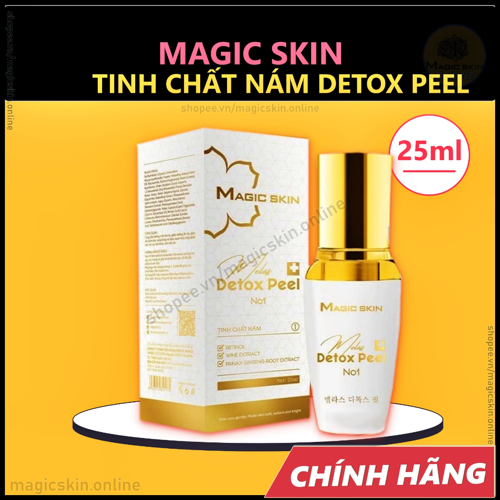 Tinh chất nám Magic Skin Detox Peel [CHÍNH HÃNG] | Shopee Việt Nam