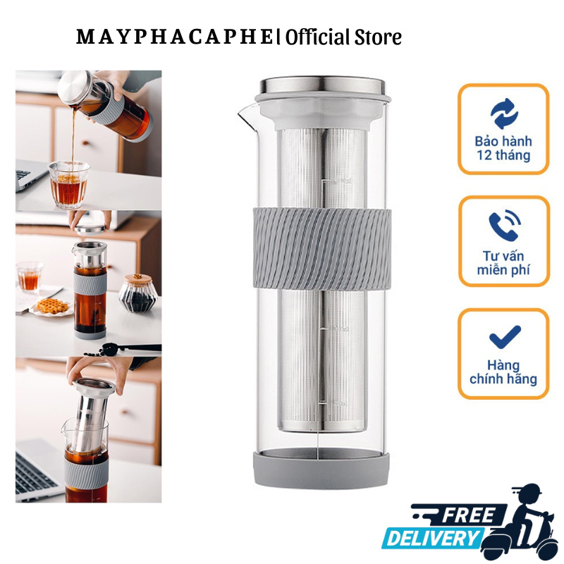 Bình Ủ Lạnh Cafe Cold Brew, Bình Giữ Lạnh Cà Phê Cao Cấp , Dung Tích ...