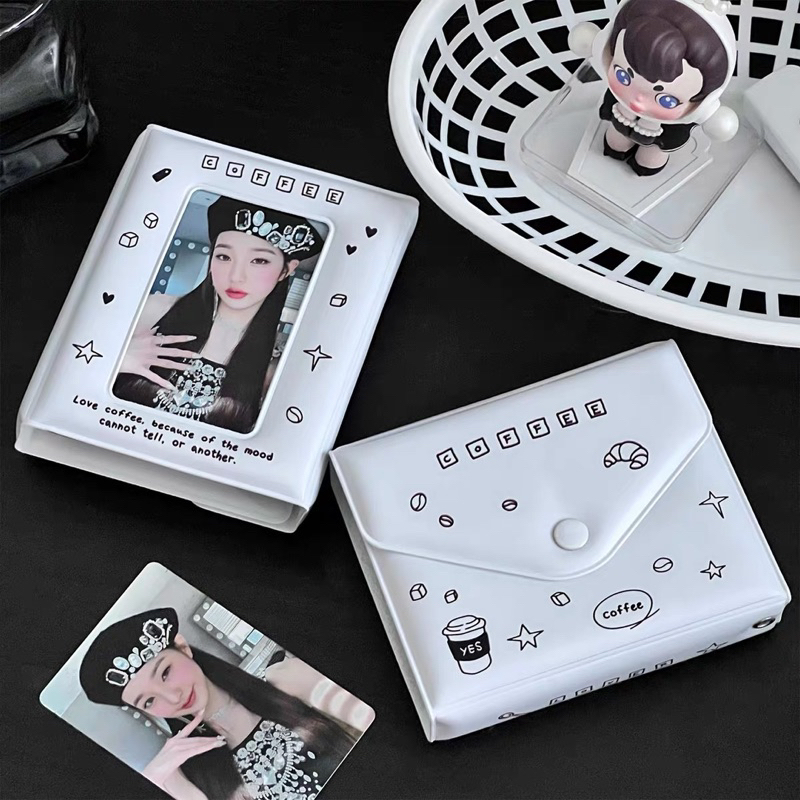 Collect Book Coffee Nút Bấm 1 Ô Sheet PP / Album Ảnh 3 inch PP | Shopee ...