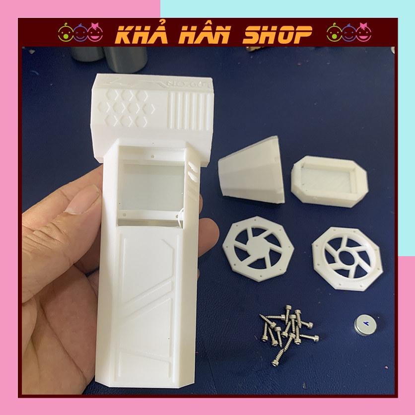 Vỏ in 3D quạt phản lực Jetfan Vỏ quạt DIY máy sấy tóc 100000 rpm ...