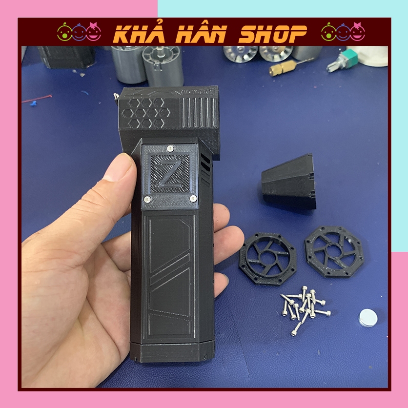 Vỏ in 3D quạt phản lực Jetfan Vỏ quạt DIY máy sấy tóc 100000 rpm ...