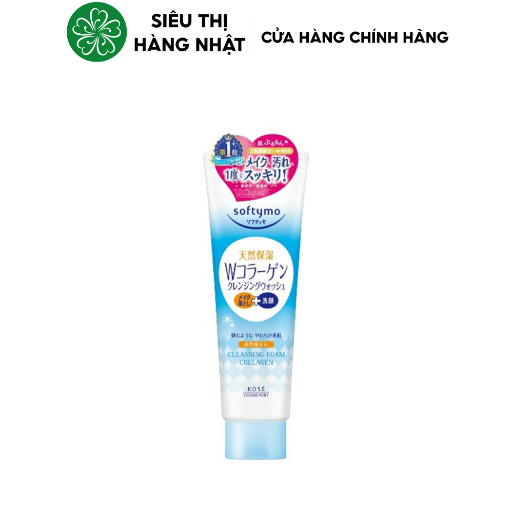 Sữa rửa mặt Kose Softymo Cleansing Foam Collagen (190g) | Shopee Việt Nam
