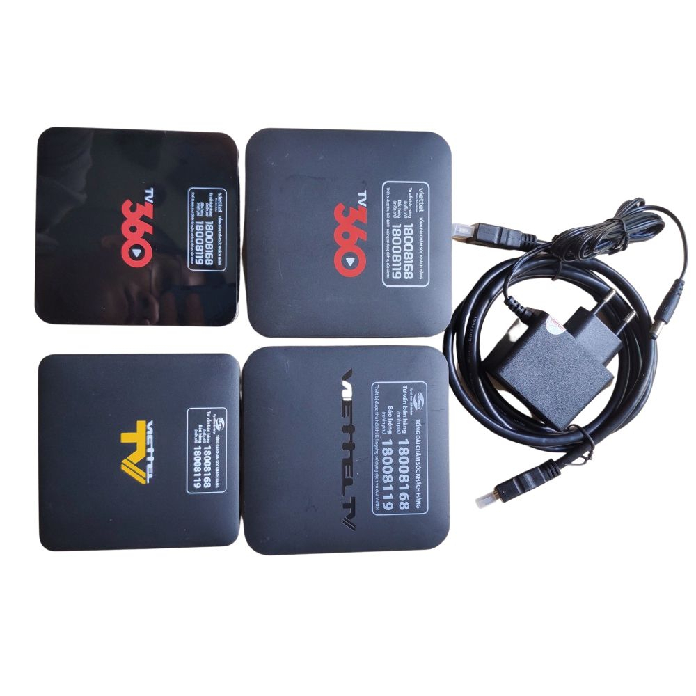 Androi tivi box Viettel 360 TV cũ Full phụ kiện | Shopee Việt Nam