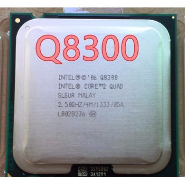 CPU Intel Core 2 Quad Q8300 Sk 775 | Shopee Việt Nam