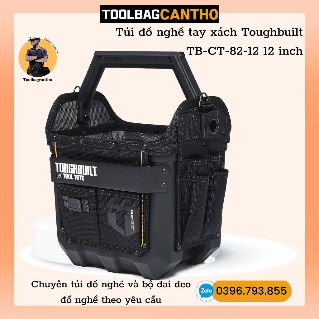 Túi đồ nghề tay xách Toughbuilt TB-CT-82-12 12 inch | Shopee Việt Nam