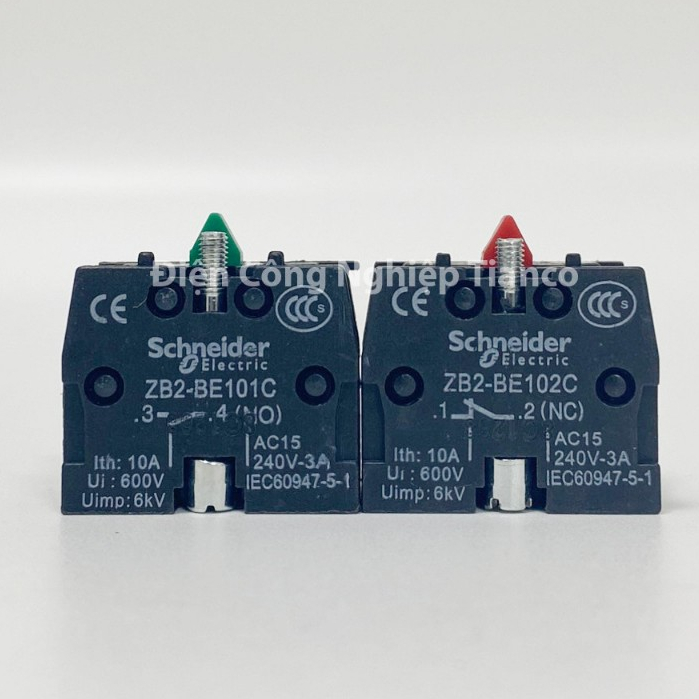 TIẾP ĐIỂM PHỤ SCHNEIDER (NO) ZB2 BE-101C ,ZB2 BE-102C(NC) | Shopee Việt Nam