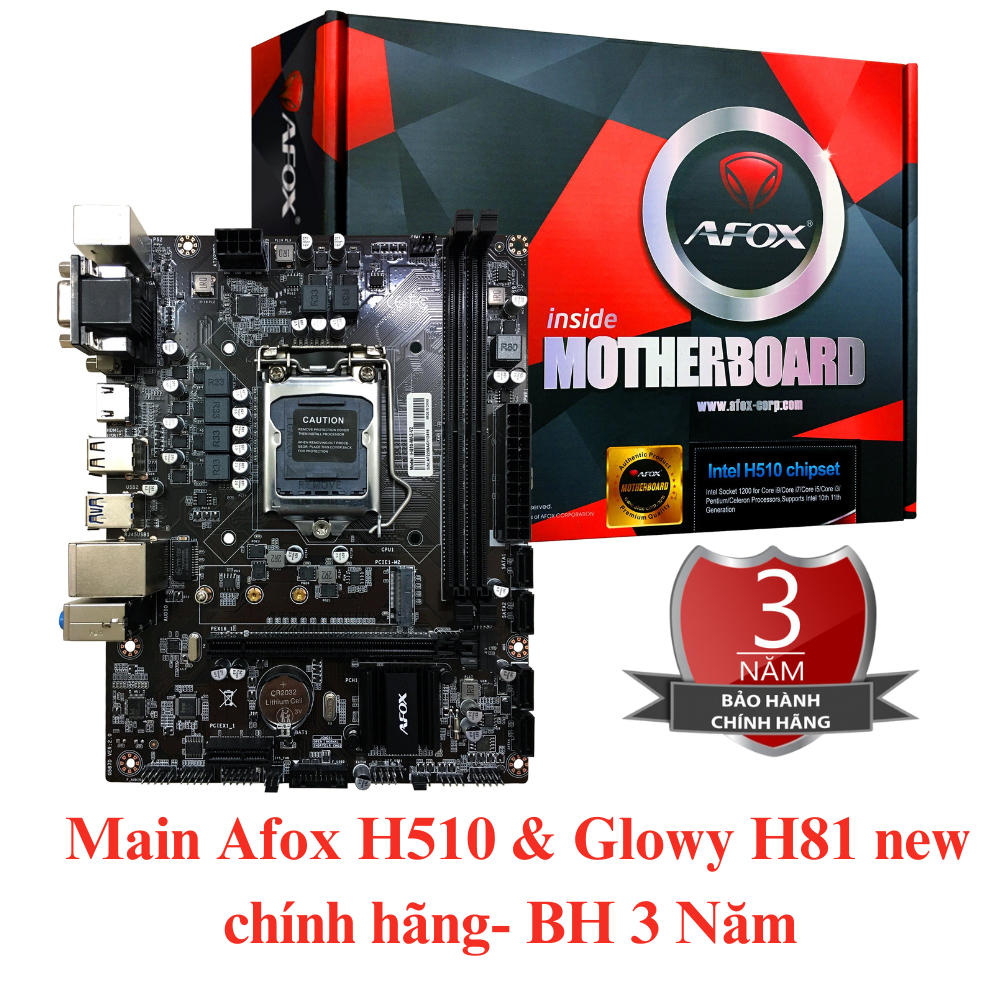 Bo Mạch Chủ Mainboard AFOX H510 và H81 Chính hãng mới 100% - FULL VAT ...