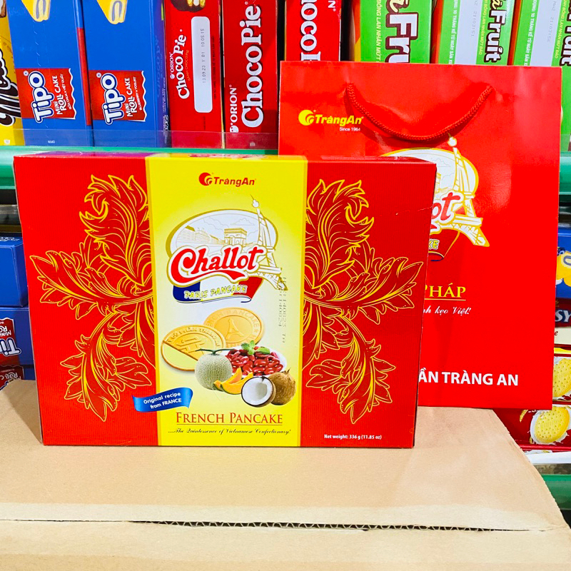 Bánh Pháp Tràng An Challot Hộp 336g kèm túi | Shopee Việt Nam