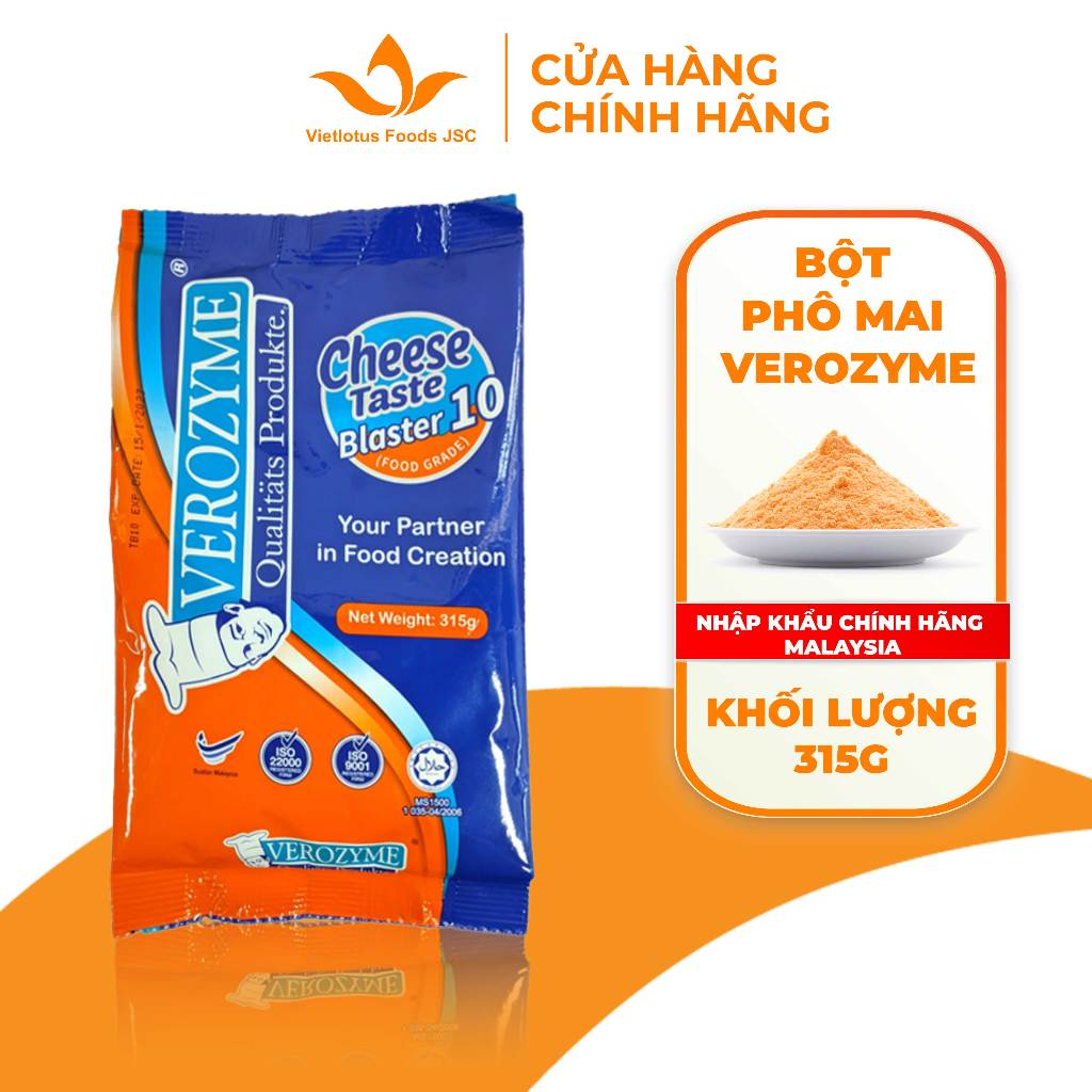 Bột Phô mai lắc Verozyme Malaysia - Cheese Taste Blaster túi 315G ...
