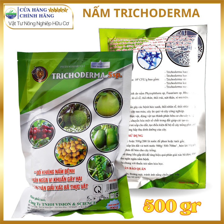 NẤM TRICHODERMA 5 CHỦNG Bột Tan - Gói 500gr | Shopee Việt Nam