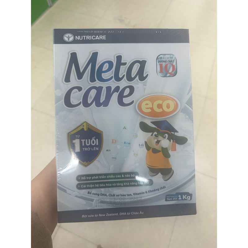 Sữa bột Metacare Eco hộp 1kg (Sản phẩm dinh dưỡng của Nuticare ...