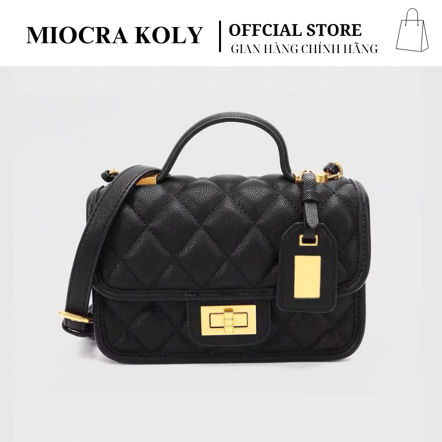 ( HÀNG CÓ SẴN ) Túi xách nữ MECCO KERNA chính hãng bản da sần, xách tay, có dây đeo chéo ...