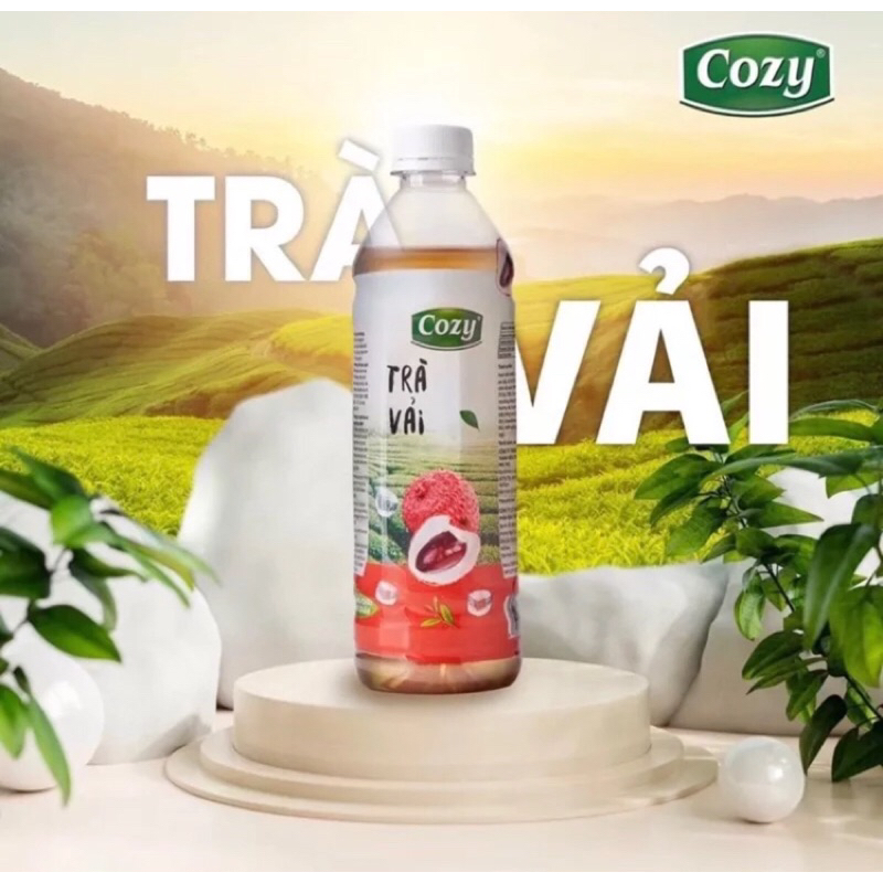 Lốc 6 chai trà Cozy chai 455ml | Shopee Việt Nam