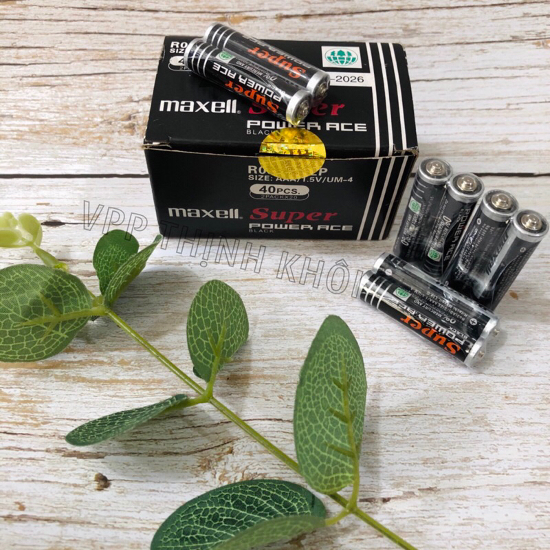 Pin tiểu nhỏ Maxell AAA (3A) - 1 Cặp 2 viên | Shopee Việt Nam