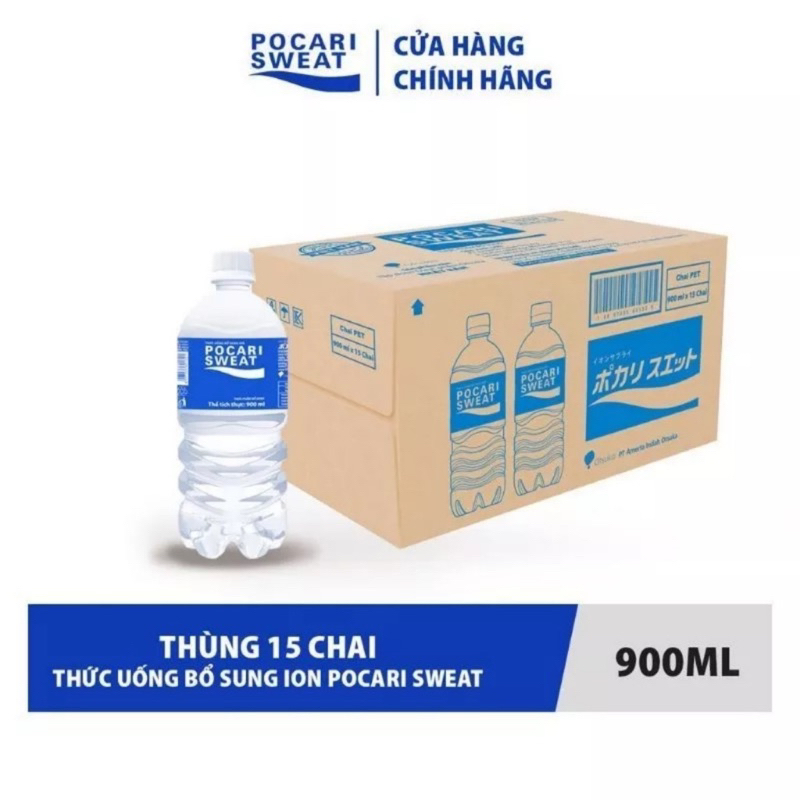 [Chính Hãng] Pocari chai 900ml nước uống giải nhiệt | Shopee Việt Nam