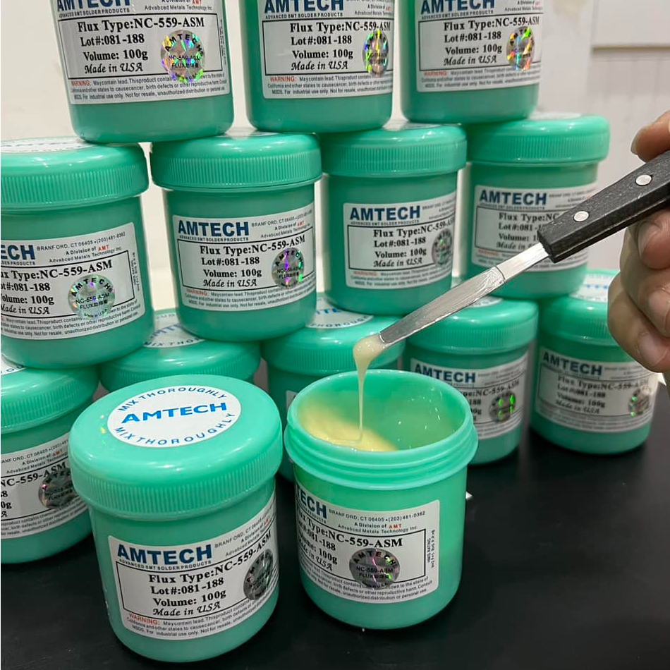 Mỡ Hàn AMTECH NC-559 ASM 100g | Vỏ xanh lam | Shopee Việt Nam