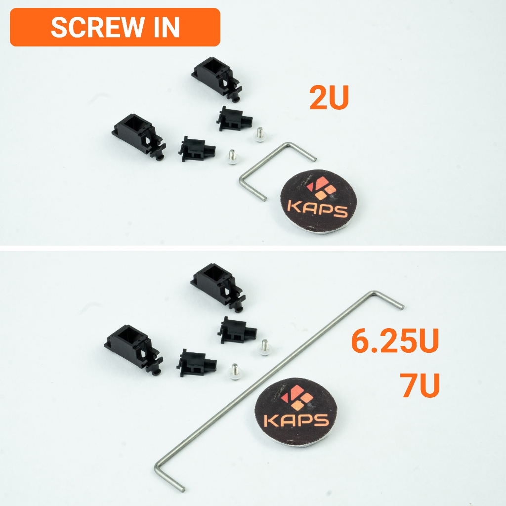 Stab Cherry | Plate mount - PCB mount - Screw in | 2u - 6.25u | Bán lẻ ...
