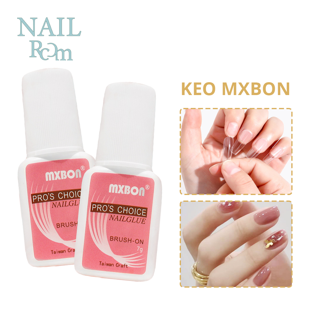 Keo Mxbon chính hãng dán móng giả (7g) - Keo dán móng làm nail | Shopee ...