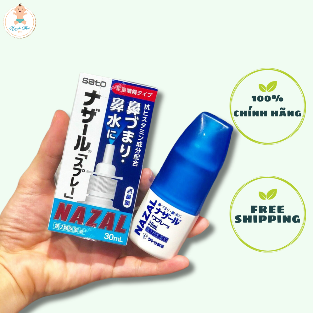 THUỐC XỊT XOANG NAZAL NHẬT BẢN | Shopee Việt Nam