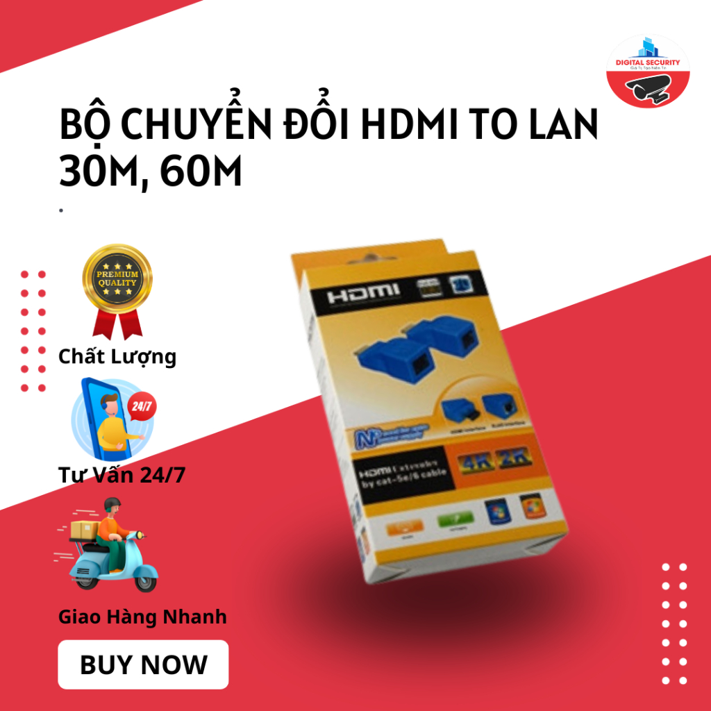 Bộ chuyển đổi HDMI Extender to LAN 30m, 60m - digitalcamera | Shopee Việt Nam