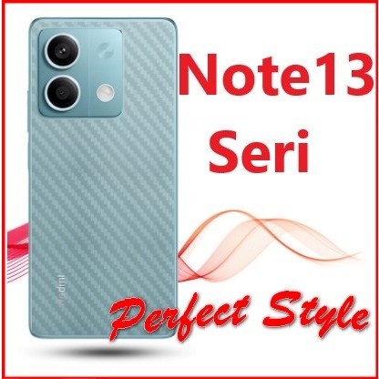 Miếng dán lưng Carbon Xiaomi Redmi Note 13 4G - Note 13 pro 5g PLus 13R ...