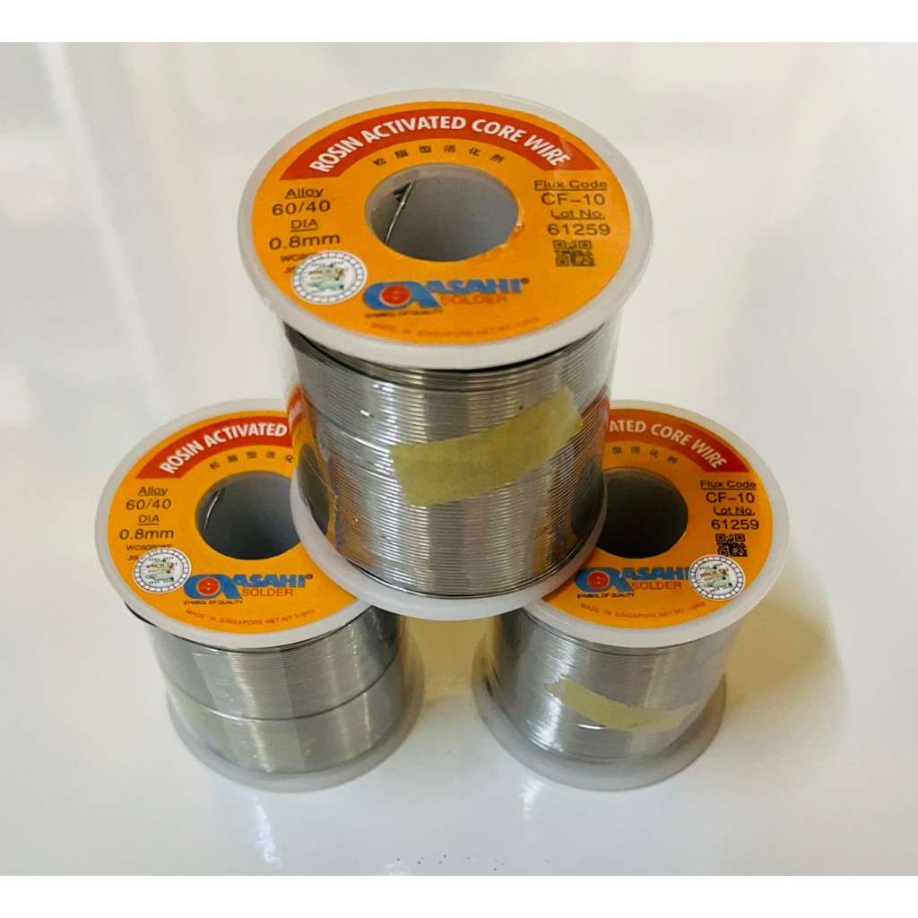 Chì Hàn ASAHI Singapore ( SN60/40 ) 0.8 - 500G | Shopee Việt Nam