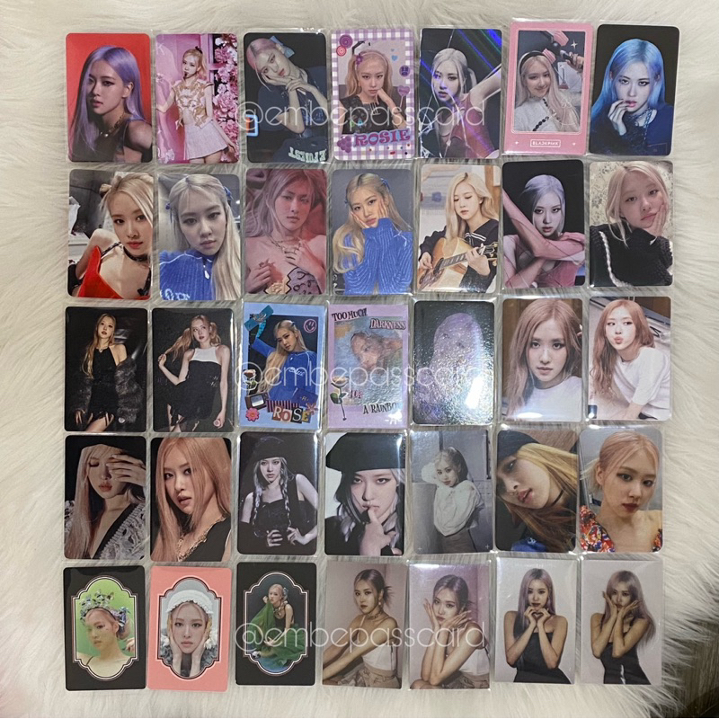 [Chính hãng - Sẵn] Card off ROSE Blackpink Tổng Hợp | Shopee Việt Nam