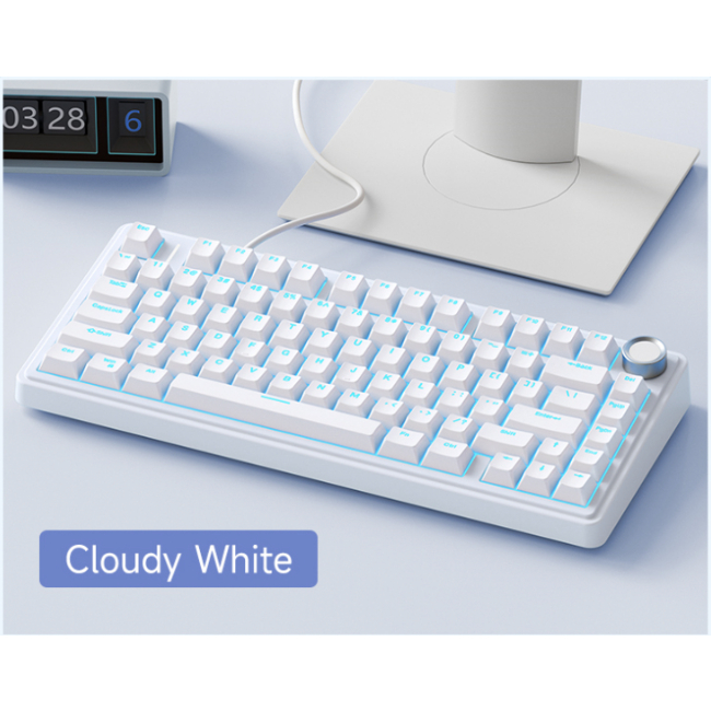 Bàn phím cơ không dây hotswap Aula F75, 3 Modes, Led RGB, cấu trúc ...