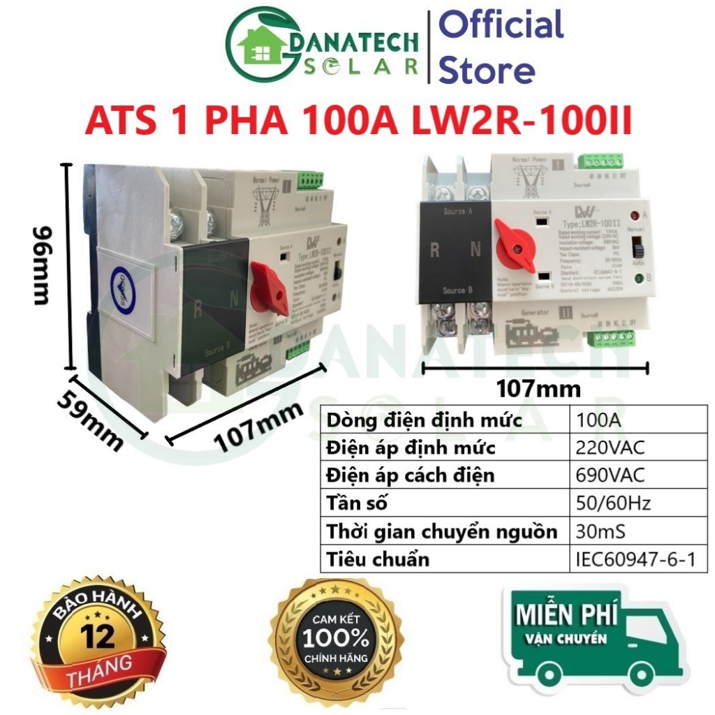 Bộ chuyển nguồn điện tự động ATS chính hãng LW chất lượng cao | Shopee Việt Nam