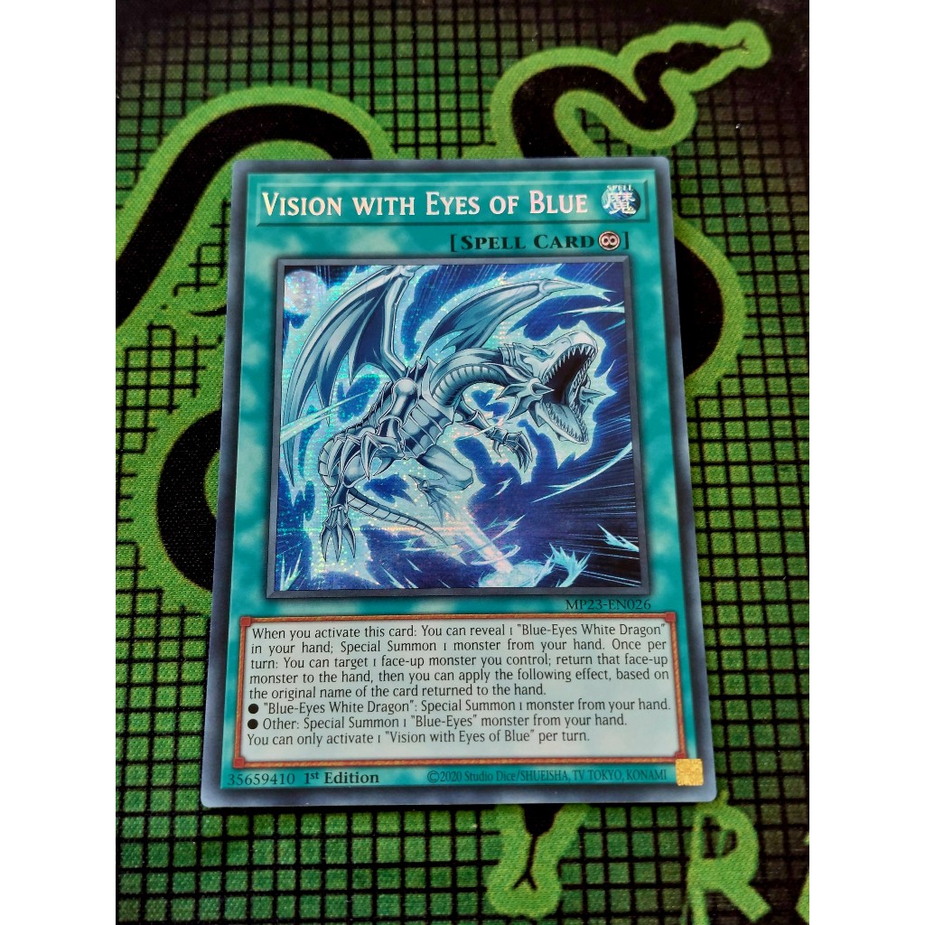 [ Đỗ Lạc Shop ] Thẻ Bài Yugioh Spell Vision with Eyes of Blue - MP23 ...