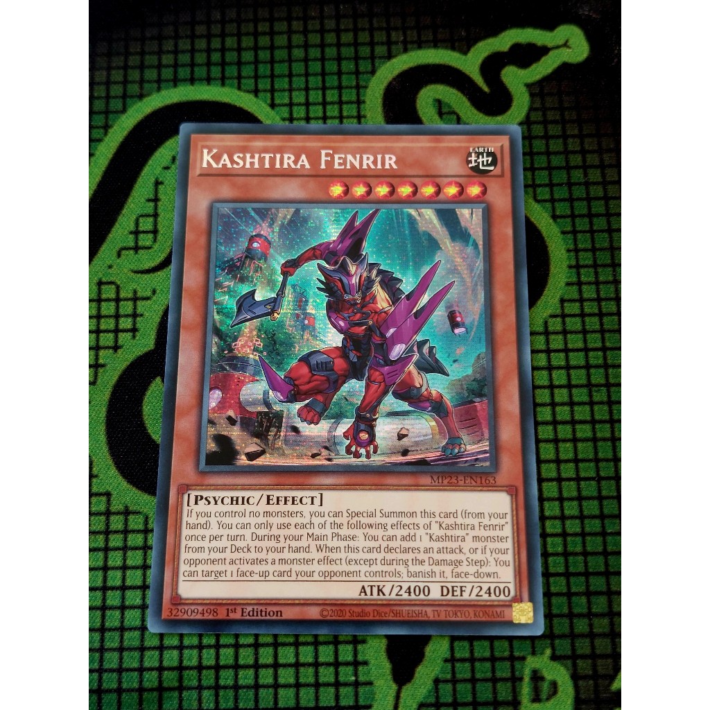 [ Đỗ Lạc Shop ] Thẻ Bài Yugioh Monster Kashtira Fenrir - MP23-EN163 - Prismatic Secret | Shopee ...