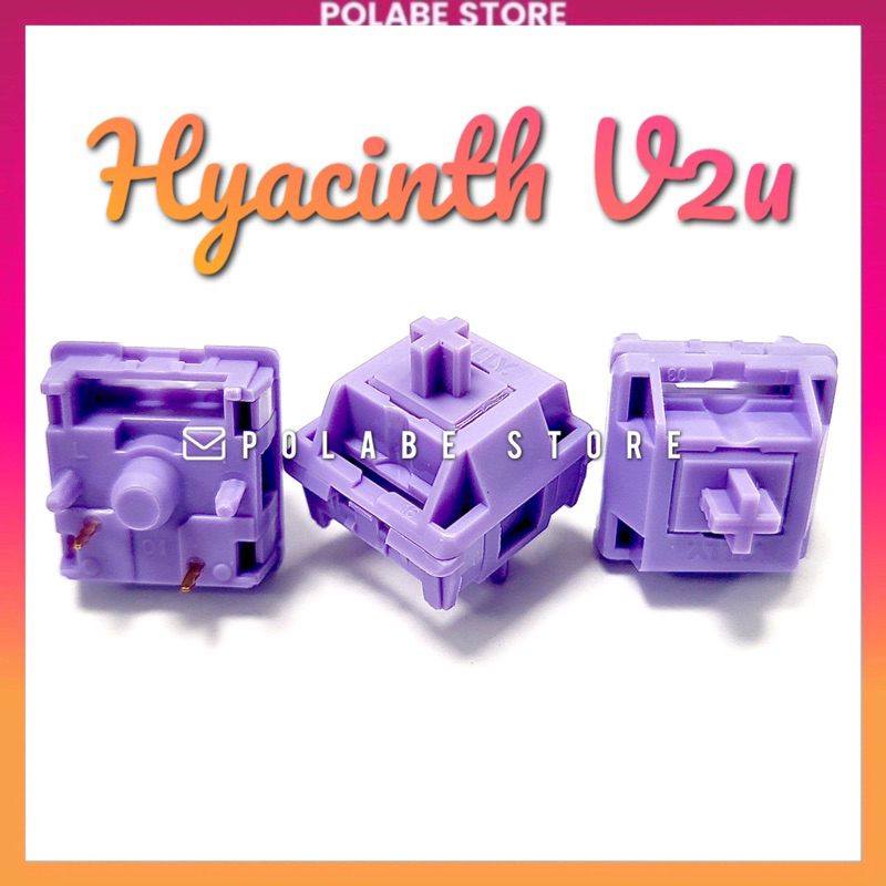 Hyacinth V2u V2 linear switch Sillyworks công tắc bàn phím cơ HMX KTT - Polabe Store | Shopee ...