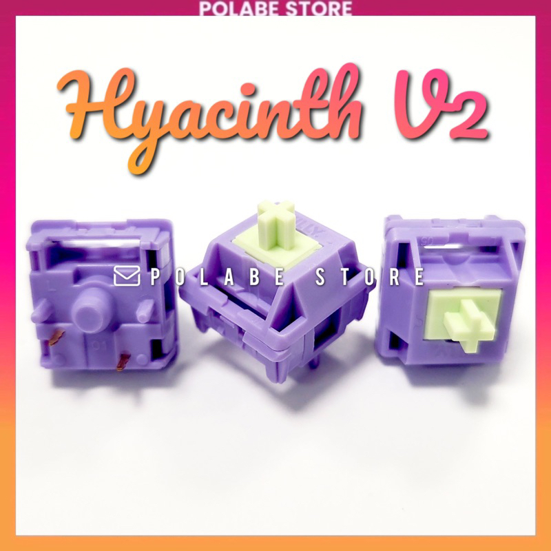 Hyacinth V2u V2 linear switch Sillyworks công tắc bàn phím cơ HMX KTT - Polabe Store | Shopee ...