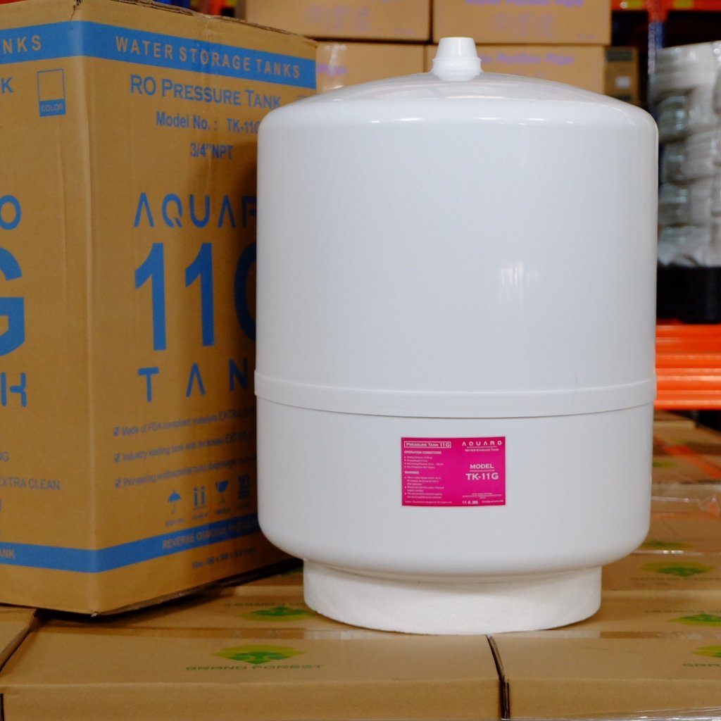 Bình áp Nhưa bọc thép AQUARO 11G - 50 lít máy lọc nước - Dùng cho máy lọc BCN 30L, 50L, 80L ...