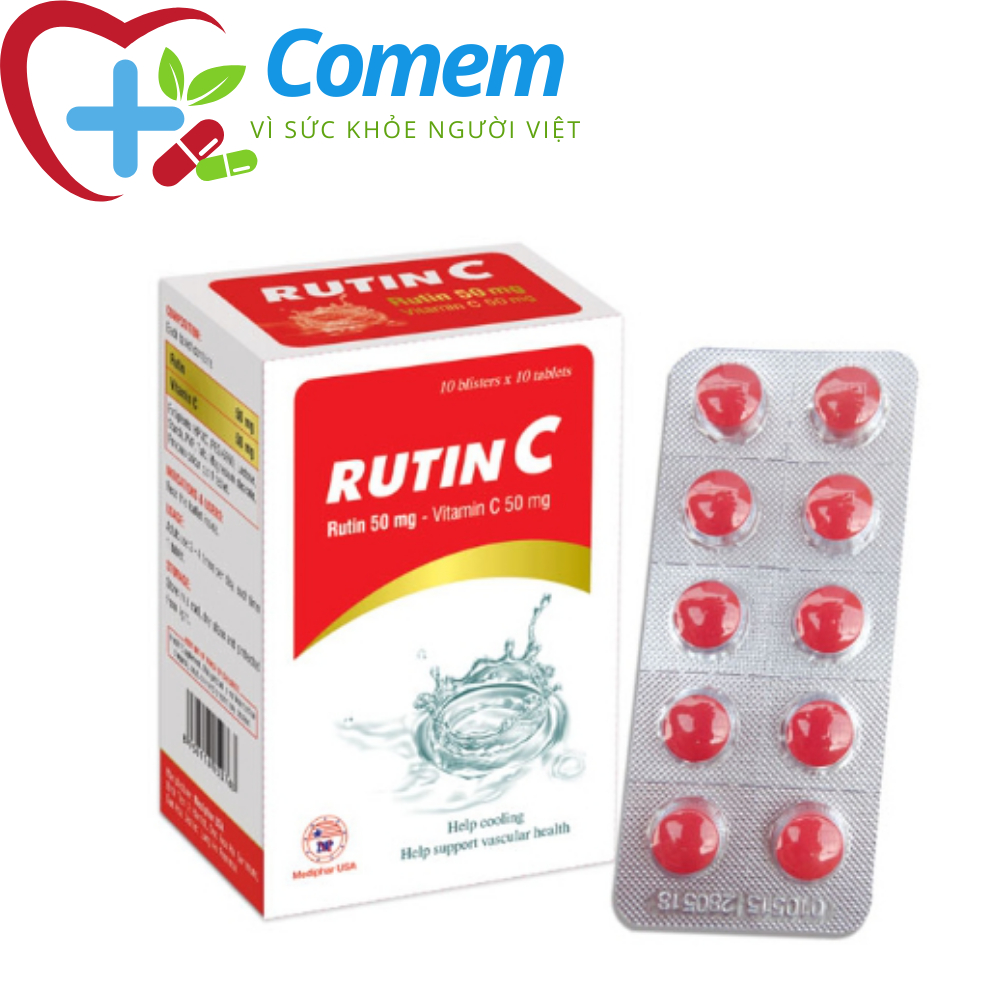 RUTIN C MEDIPHAR - Bổ sung vitamin C | Shopee Việt Nam
