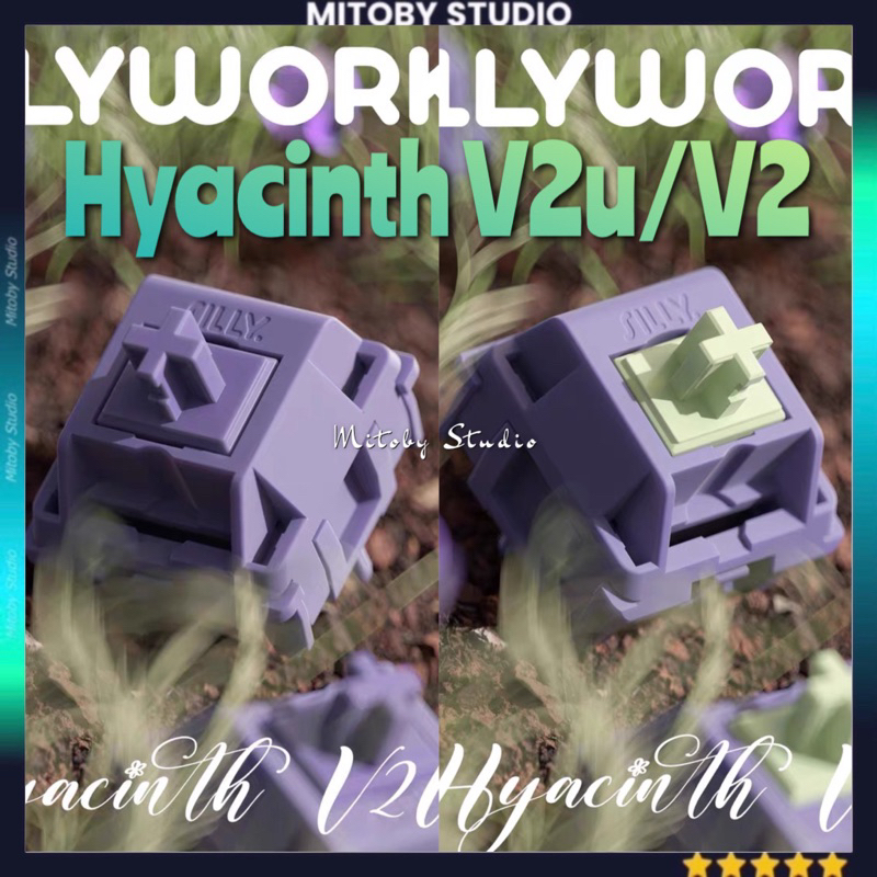 HMX Hyacinth V2 V2u Sillyworks linear Switch Công Tắc Bàn Phím Cơ Mitoby Studio | Shopee Việt Nam