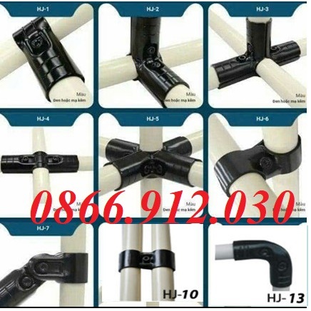 Khớp nối kim loại, ống nối kim loại HJ1, HJ2, HJ3, HJ4, HJ5, HJ6, HJ7, HJ10, HJ13, HJ14, HJ45 ...