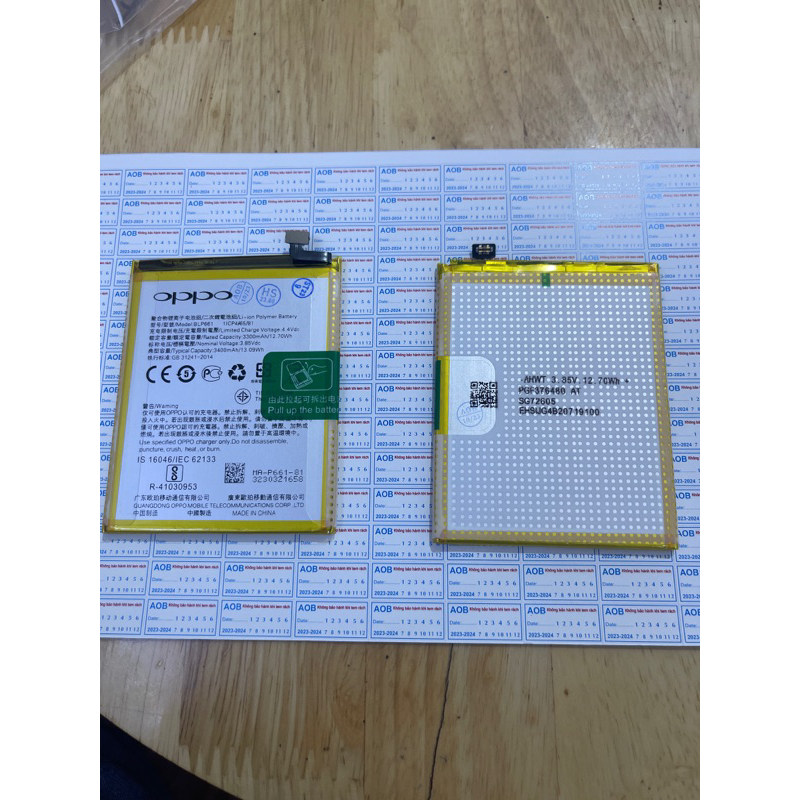 pin tương thích oppo F7 (BLP 661) xịn | Shopee Việt Nam
