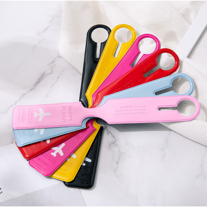 Thẻ hành lý vali name tag gắn vali họa tiết hoạt hình đáng yêu hình máy ...