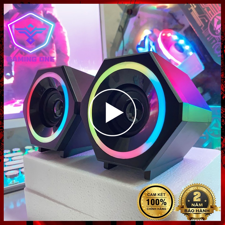 Loa Vi Tính Led Rgb 2.0 Kisonli L-6060 Loa Vi Tính Laptop Gaming Nghe ...