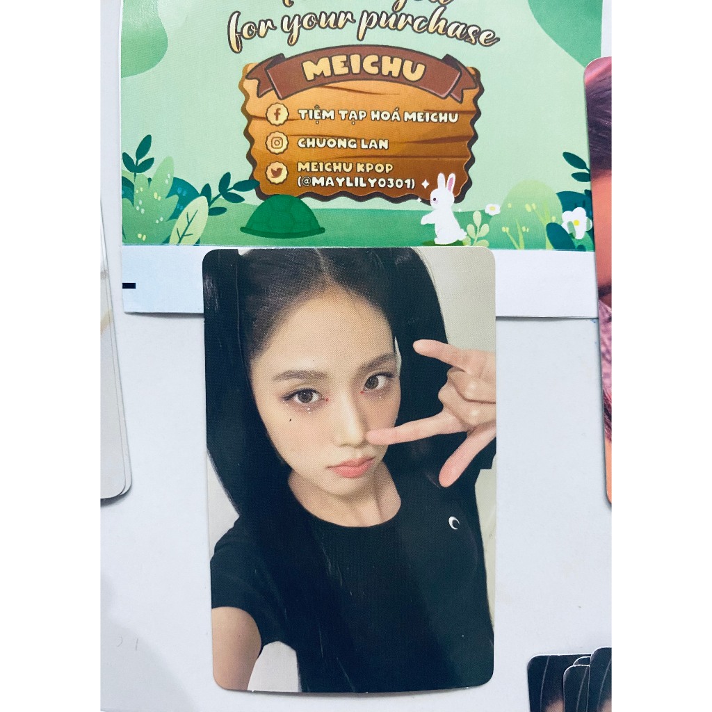 [HÀNG CÓ SẴN] [OFFICIAL] BỘ SƯU TẬP THẺ BÀI CARD BO GÓC BLACKPINK JISOO ...