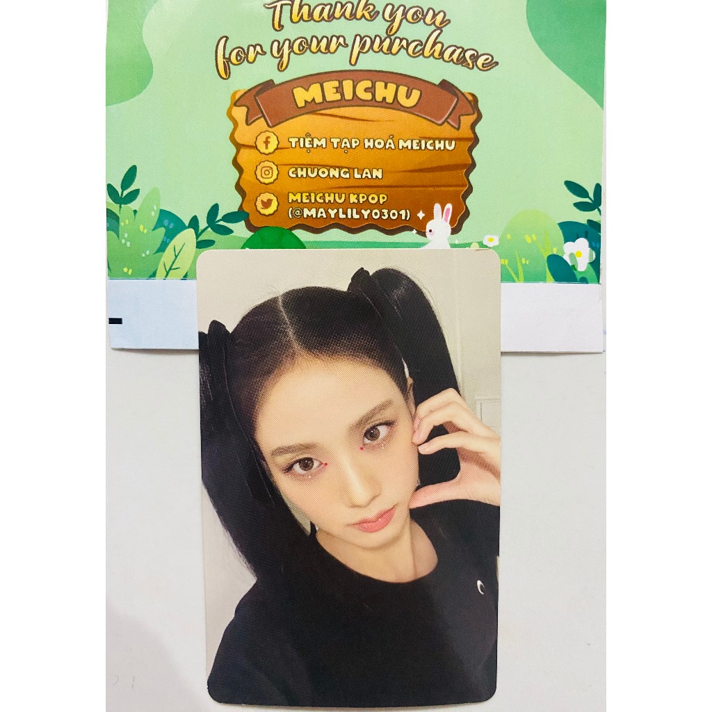 [HÀNG CÓ SẴN] [OFFICIAL] BỘ SƯU TẬP THẺ BÀI CARD BO GÓC BLACKPINK JISOO ...