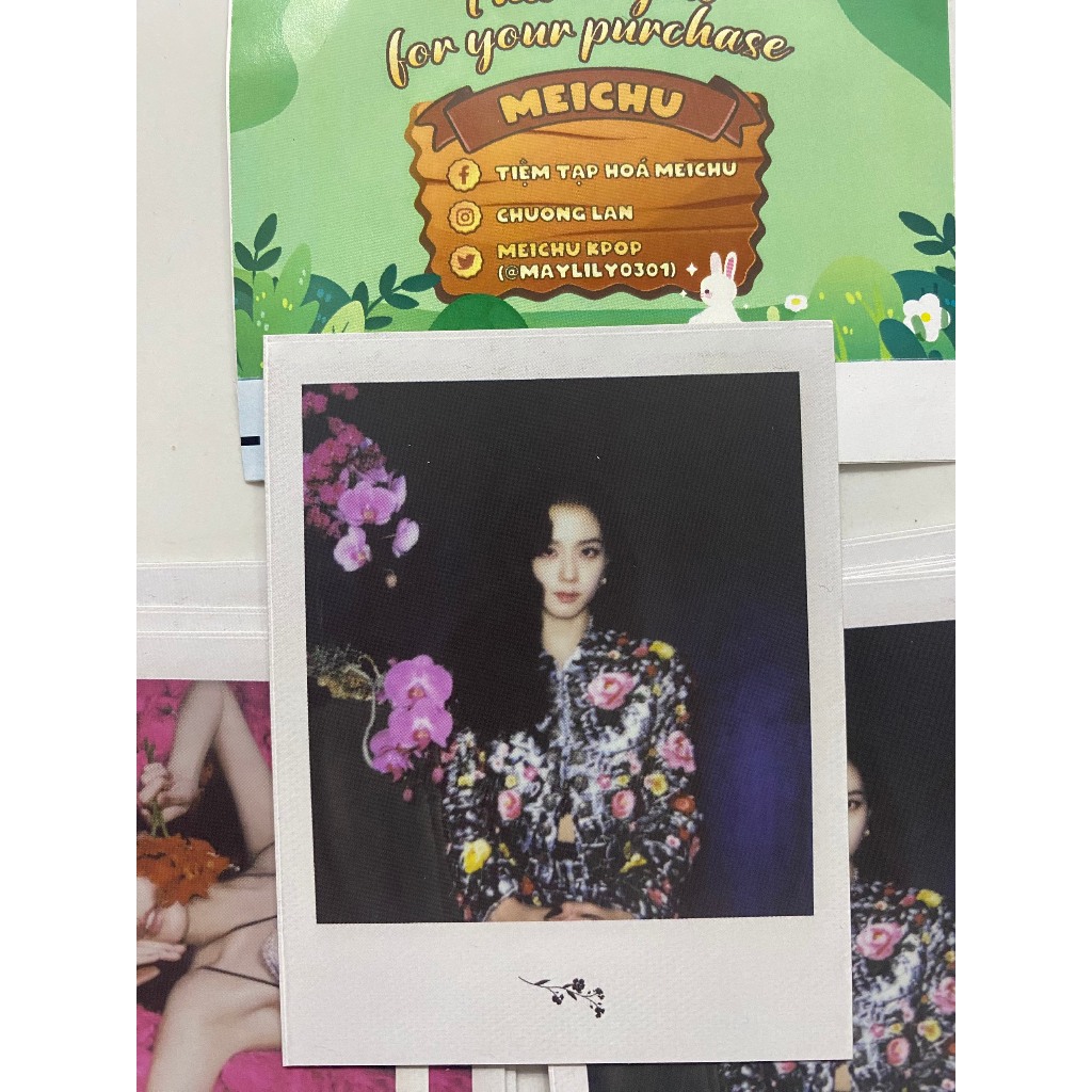 [HÀNG CÓ SẴN] [OFFICIAL] BỘ SƯU TẬP THẺ BÀI CARD BO GÓC BLACKPINK JISOO ...