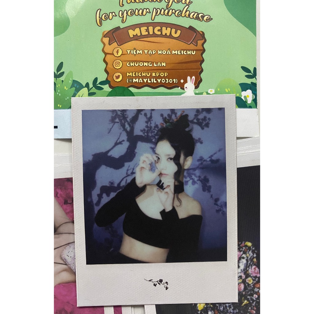 [HÀNG CÓ SẴN] [OFFICIAL] BỘ SƯU TẬP THẺ BÀI CARD BO GÓC BLACKPINK JISOO ...