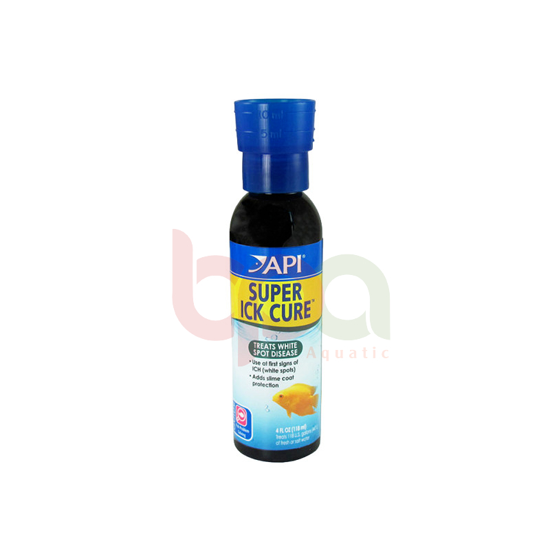 SUPER ICK CURE API 118ML - DIỆT KÝ SINH TRÙNG NẤM TRẮNG CHO HỒ CÁ TÉP ...